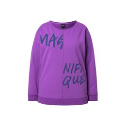 Ulla Popken Sweatshirt female size 9XL/10XL Sapphire / Purple