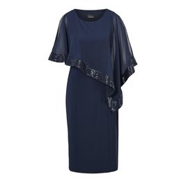 GOLDNER Kleid Damen Gr&ouml;&szlig;e 22 nachtblau
