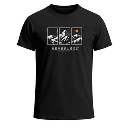 Neverless Shirt 'Berg' male size S Black