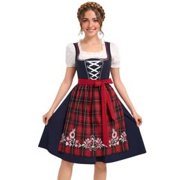 Yesfashion Dirndl Damen Gr&ouml;&szlig;e 38 rot