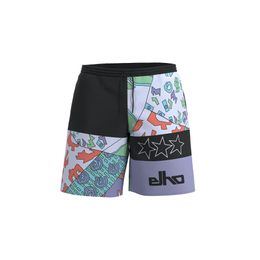 Elho Badeshorts 'Biarritz 89' Herren Gr&ouml;&szlig;e XXL hellblau / flieder / schwarz / offwhite