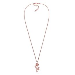 Elli Halskette 'Rose' Damen Gr&ouml;&szlig;e 45 rosegold