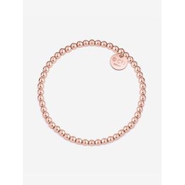 Classyandfabulous Jewelry Armband 'CLASSYANDFABULOUS Beaded' Damen Gr&ouml;&szlig;e 16 cm rosegold