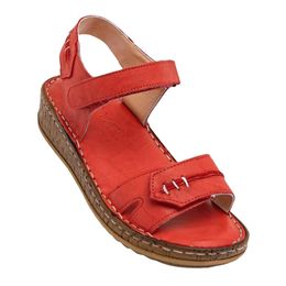 Limoya Sandale 'Damensandalen' Damen Gr&ouml;&szlig;e 40 rot