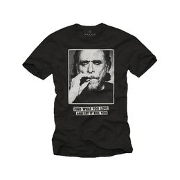 Makaya Shirt 'Find What You Love' Herren Gr&ouml;&szlig;e XL schwarz