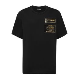 Plein Sport T-Shirt Herren Gr&ouml;&szlig;e S gold / schwarz
