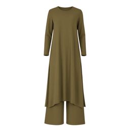 Fashionshowcase Hosenanzug 'Modest ECE-Set' Damen Gr&ouml;&szlig;e 50/52 oliv