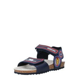 GEOX Sandale 'GHITA' Jungen Gr&ouml;&szlig;e 31 navy / braun / rot / wei&szlig;