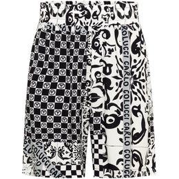 Carlo Colucci Shorts 'Fedrigotti' Herren Gr&ouml;&szlig;e 35/36 schwarz / wei&szlig;