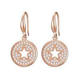 Lulu & Jane Ohrringe Damen Gr&ouml;&szlig;e One Size rosegold