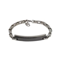 J. JAYZ Armkette Herren Gr&ouml;&szlig;e One Size schwarz / silber