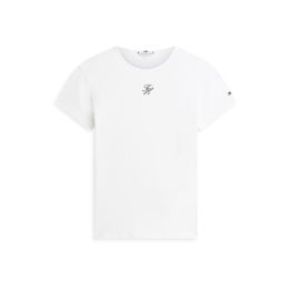 Tommy Hilfiger T-Shirt Damen Gr&ouml;&szlig;e XXS schwarz / wei&szlig;