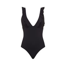 Sea Level Badeanzug 'Frill Essentials' Damen Gr&ouml;&szlig;e XL schwarz