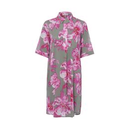 Marie Lund Kleid Damen Gr&ouml;&szlig;e 44 grau / pink Sommerkleid