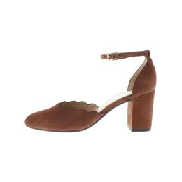 Xaver Luis Schuhmanufaktur Pumps 'VIOLA' Damen Gr&ouml;&szlig;e 39 rostbraun