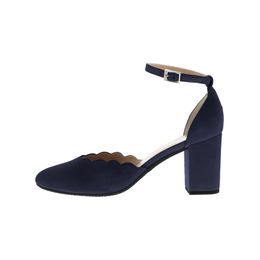 Xaver Luis Schuhmanufaktur Pumps 'Viola' Damen Gr&ouml;&szlig;e 42 dunkelblau