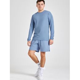 Sportkind Funktionsshirt 'Crew Neck Long Sleeve Shirt' Herren Gr&ouml;&szlig;e L rauchgrau