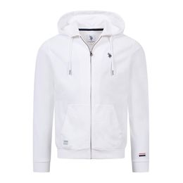 U.S. Polo Assn. Sweatjacke Herren Gr&ouml;&szlig;e L navy / wei&szlig;