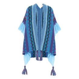 Gaya Cape female size M Blue / Purple / Red