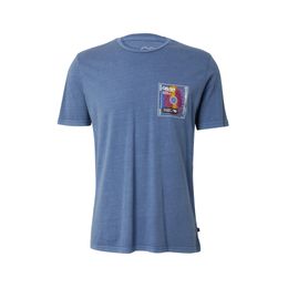 QS Shirt male size XS Blue / Dark pink / Black / White