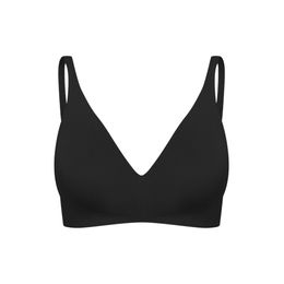cfab Bra 'Cotton B&uuml;gelloser BH' female size 75 Black