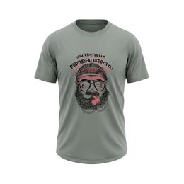 karlskopf Shirt 'FISCHKOPP' male size M Light grey