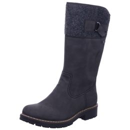Rieker Boots 'Klassischer Stiefel Damen Y9190 45 Kunststoff (Synthetik) in grau' female size 38 Grey