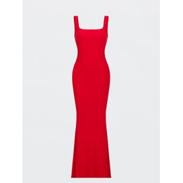 cfab Dress 'Ribbed Tank Top Maxikleid' female size 42 Fire red