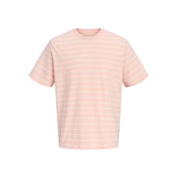 Jack & Jones Jack & Jones Junior T Shirt 'JORNorrebro' Jungen Gr&ouml;&szlig;e 140 marine / sepia / orange / wei&szlig;