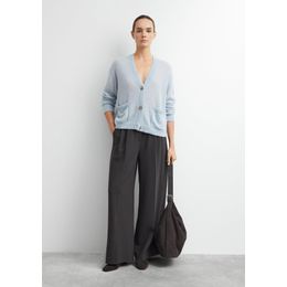 COMMA Strickjacke Damen Gr&ouml;&szlig;e XL hellblau