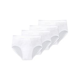 SCHIESSER Panty 'Cotton Essentials Doppelripp' male size XXXL White