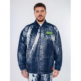 Dickies Between-Season Jacket 'BD x Gardening Jacket Bleached Denim' male size L Blue