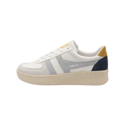 Gola Sneaker 'Grandslam Trident' Damen Gr&ouml;&szlig;e 36 senf / grau / schwarz / wei&szlig; Sommerschuhe
