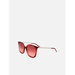 HUGO Sonnenbrille Damen Gr&ouml;&szlig;e 52 rot