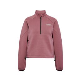 Hummel Athletic Sweatshirt 'Tech Fleece' female size XL Light grey / Pitaya