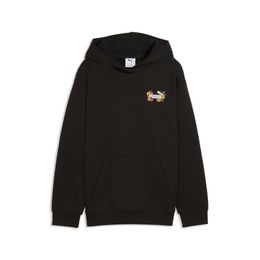 Puma Sweatshirt M&auml;dchen Gr&ouml;&szlig;e 128 smaragd / hellrot / schwarz / wei&szlig;