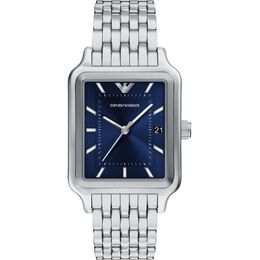 Emporio Armani Analoguhr Herren Gr&ouml;&szlig;e One Size blau / silber