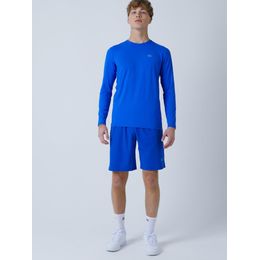 Sportkind Funktionsshirt 'Crew Neck Long Sleeve Shirt' Herren Gr&ouml;&szlig;e XXL kobaltblau