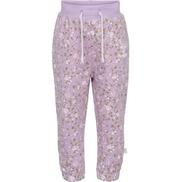 Hummel Pants girl size 80 Purple / Mixed colors