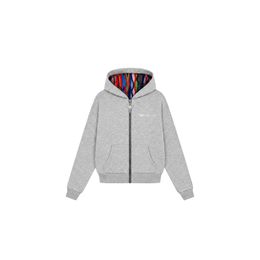 Colucci Zip-Up Hoodie 'Ikarus' male size S Dark blue / mottled grey / Red / White