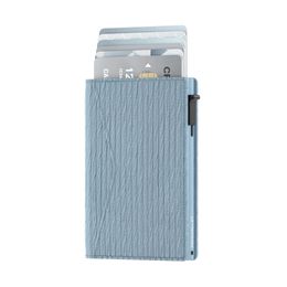 Prowallet Portemonnaie 'Pasjeshouder Slim Ripple' Damen Gr&ouml;&szlig;e One Size blau