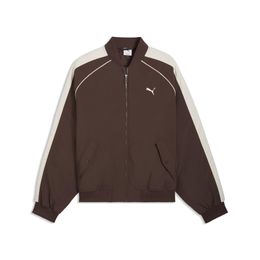 PUMA Jacke 'T7' Herren Gr&ouml;&szlig;e M creme / schoko Sommerjacke