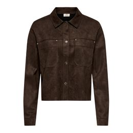 Jacqueline de Yong JDY Jacke Damen Gr&ouml;&szlig;e XS dunkelbraun Sommerjacke