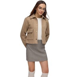 No Matter What Between-Season Jacket female size M Dark beige