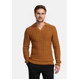 Jeff Pullover 'JFTruman' Herren Gr&ouml;&szlig;e L cognac