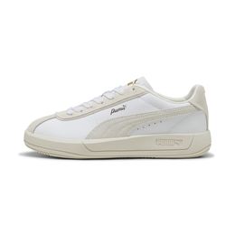 Puma Sneaker 'Club Klassika' Damen Gr&ouml;&szlig;e 37 beige / wei&szlig; Sommerschuhe