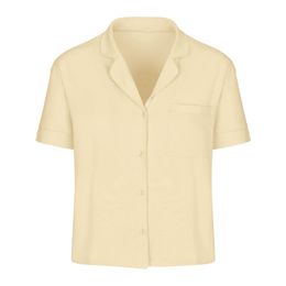 Hunkem&ouml;ller Schlafshirt Damen Gr&ouml;&szlig;e XS hellgelb