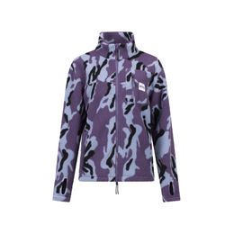 EIVY Athletic Fleece Jacket female size XS Purple / Light purple / Black