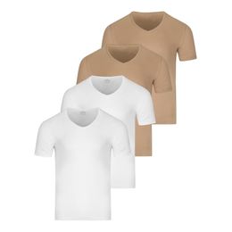 Ragman Unterhemd 'Basic' Herren Gr&ouml;&szlig;e M beigemeliert