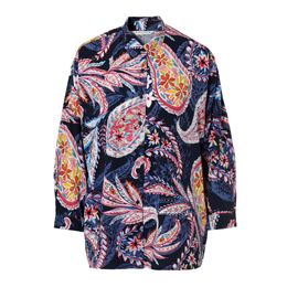 TATUUM Bluse 'Trikiti' Damen Gr&ouml;&szlig;e L marine / gelb / rosa / wei&szlig;